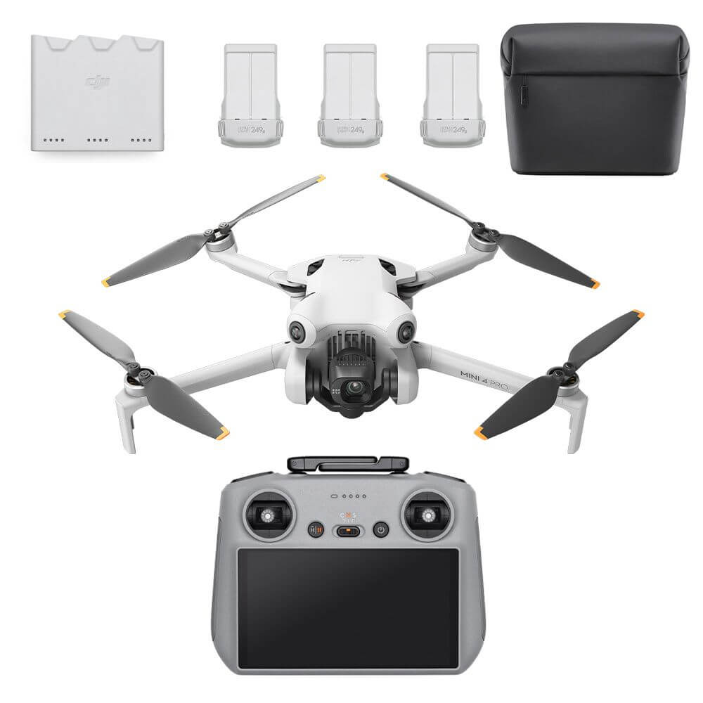 DJI Mini 4 Pro Fly More Combo avec radiocommande DJI RC 2 - Spécialiste ...